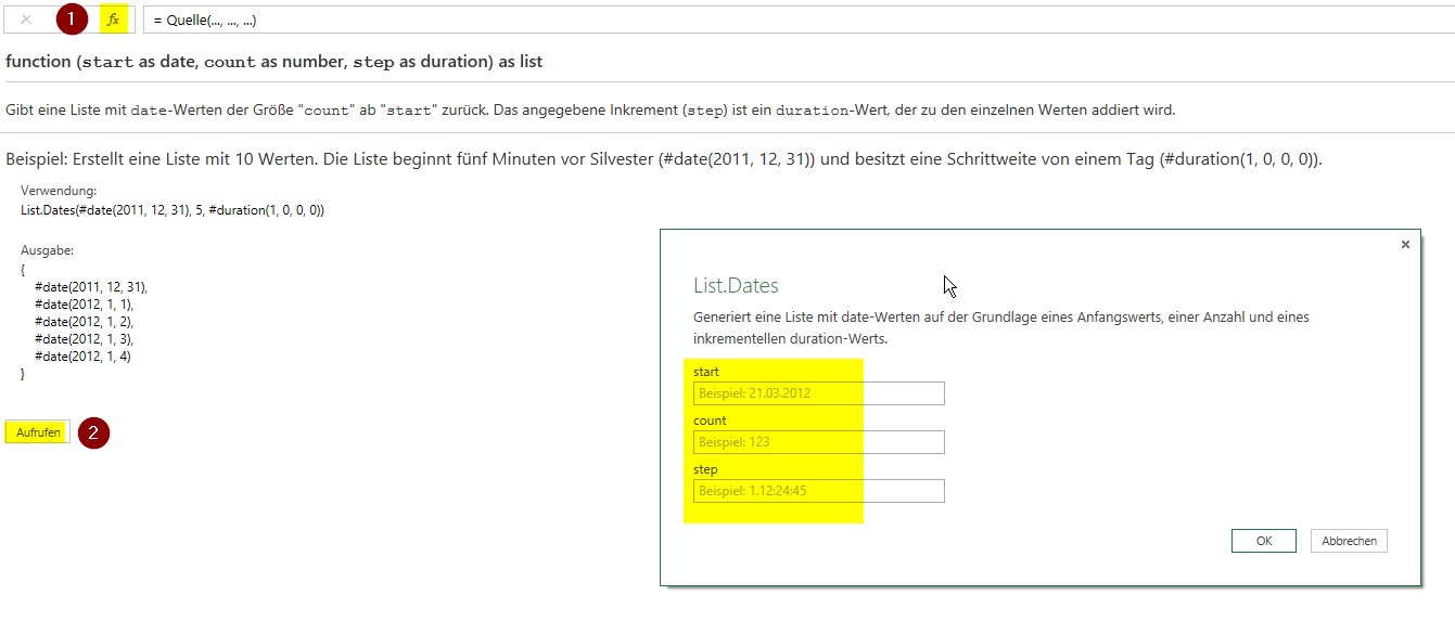 Tutorial: DimDate mit Power Query erzeugen